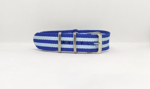 Nylon Strap Blue-Light Blue | MOOI Straps