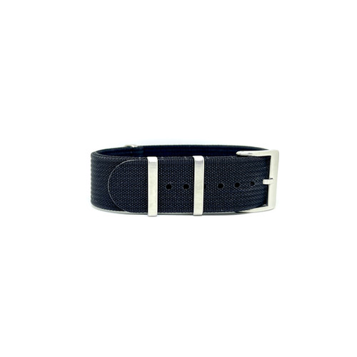 Ribbed Strap Black | MOOI Straps