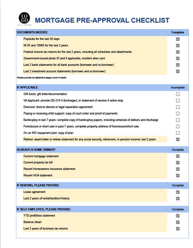Mortgage Pre-approval Checklist | Mzansi Business