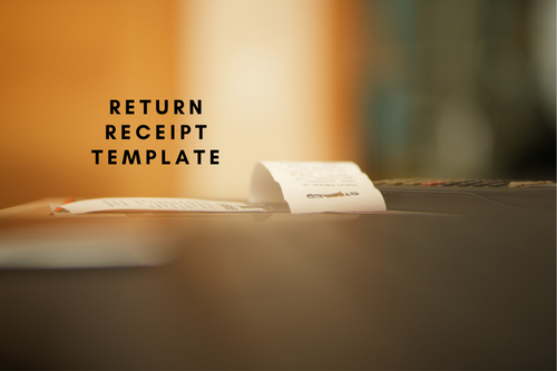 Return Receipt Format | Mzansi Business