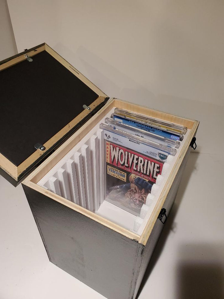 Storage Box for CGC / CBCS Graded Comics by ECC Frames
