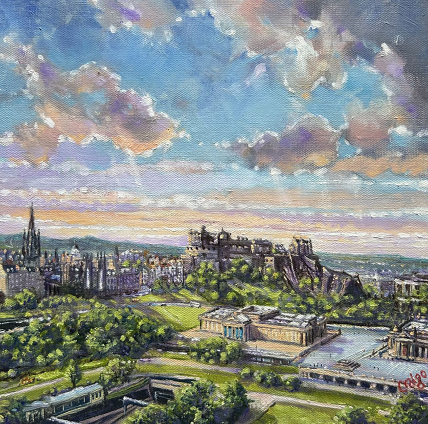 Edinburgh Paintings | Craigo Art