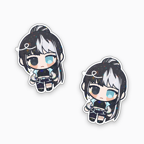 RinRinHello Deadpan Sticker | Good Bean Co