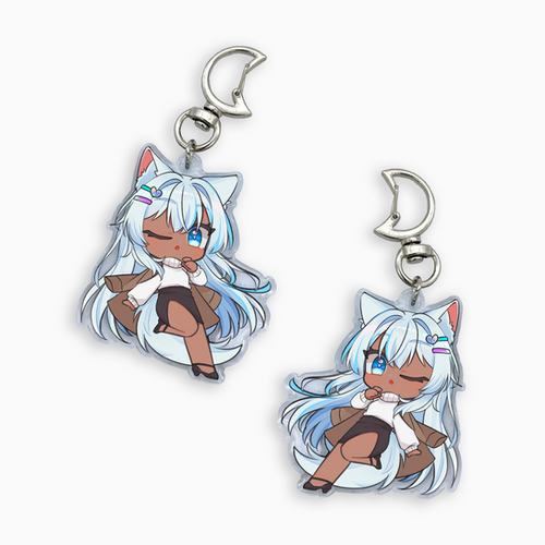 ArcticAaliyah Casual Chibi Acrylic Keychain | Good Bean Co