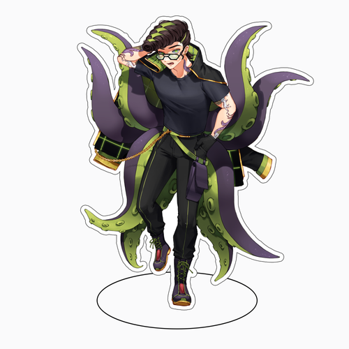 Lou Zarr Acrylic Standee | Good Bean Co