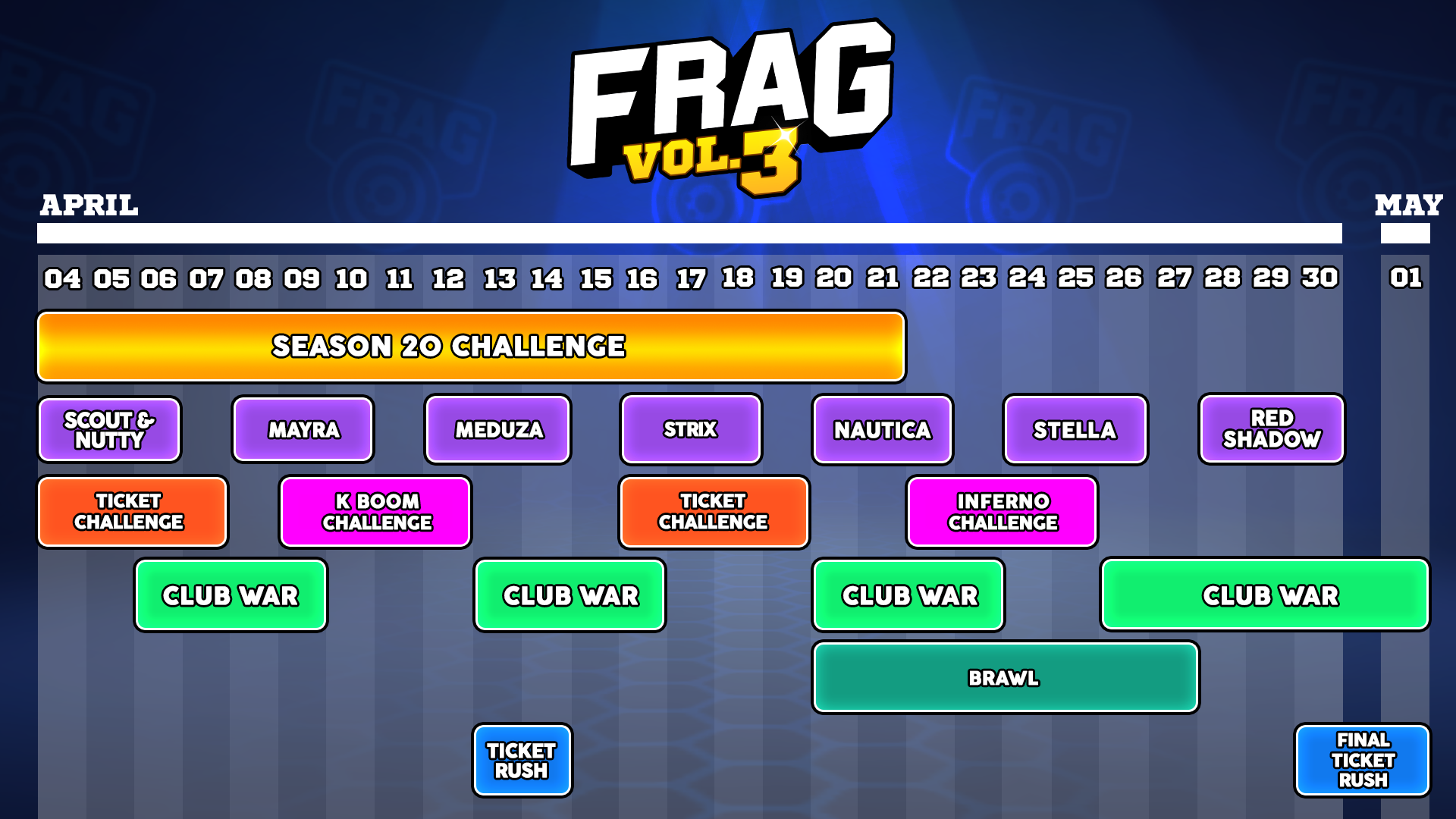 FRAG Pro Shooter - 3.20 Patch Notes