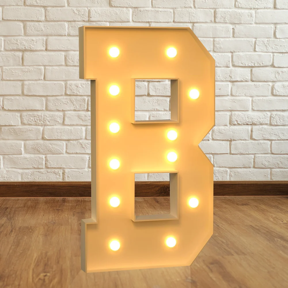 B - LED Marquee Letter | DF Events & Party Re