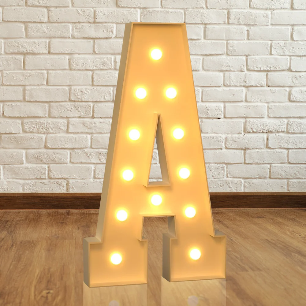 A - LED Marquee Letter | DF Events & Party Re