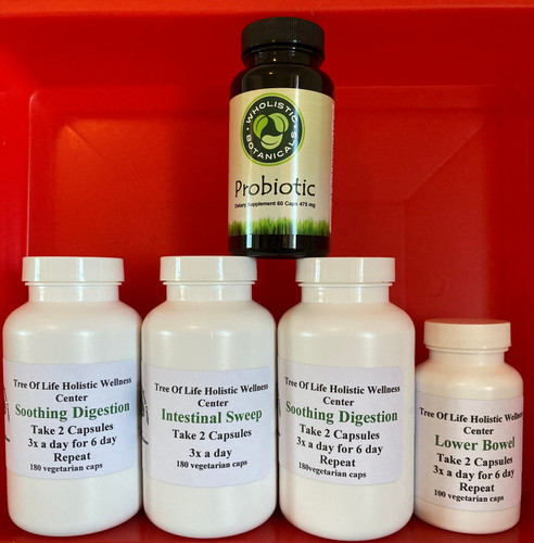 Candida Cleanse Kit - 2-Soothing Digestion, 1-Intestinal Sweep,1 ...