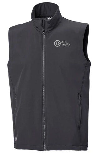 Men's Manchester 2.0 Soft Shell Vest EBONY | atstraffic