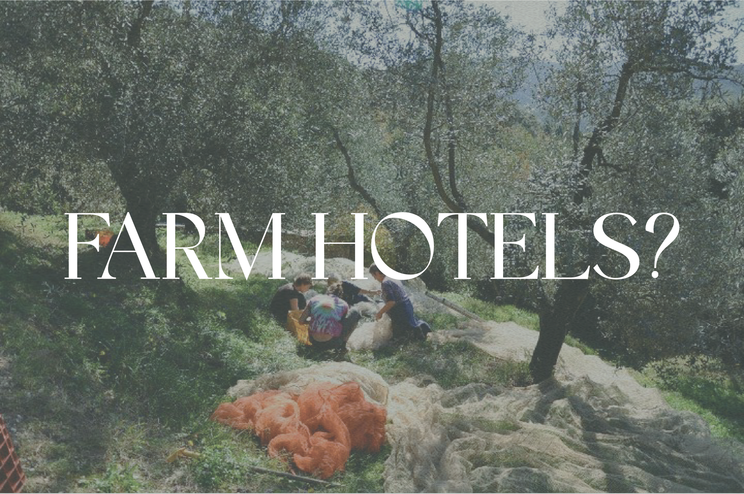 Farm Hotels?