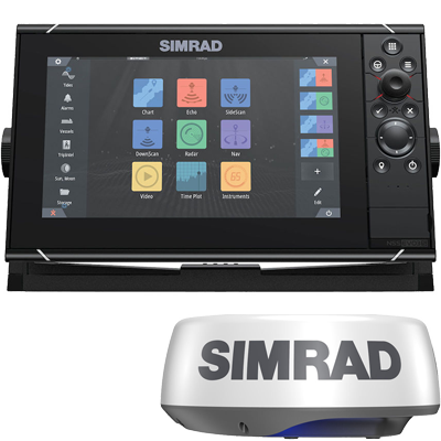 Simrad NSS9 Evo3S Multi-Function Display and Halo20+ Radar Bundle ...