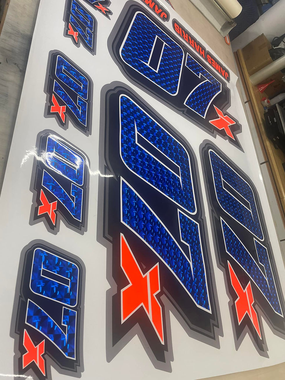 Specialty Number Kits | victorygraphix