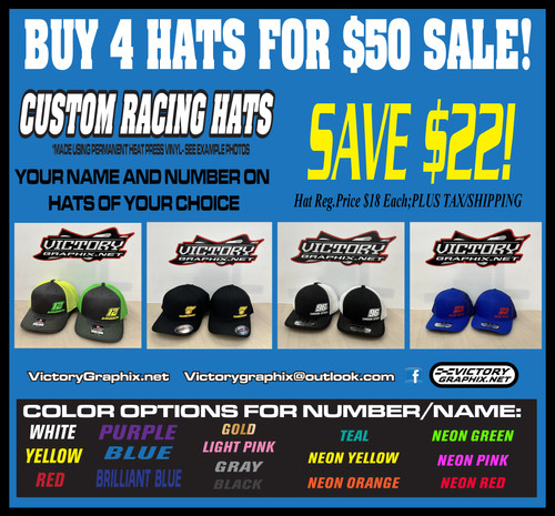 4 hats for $50 Sale (You Get 4 HATS!) | victorygraphix