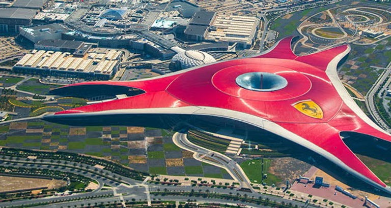 Conheça o parque Ferrari World em Abu Dhabi