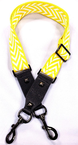 Purse Strap Yellow & White | Theugi New York