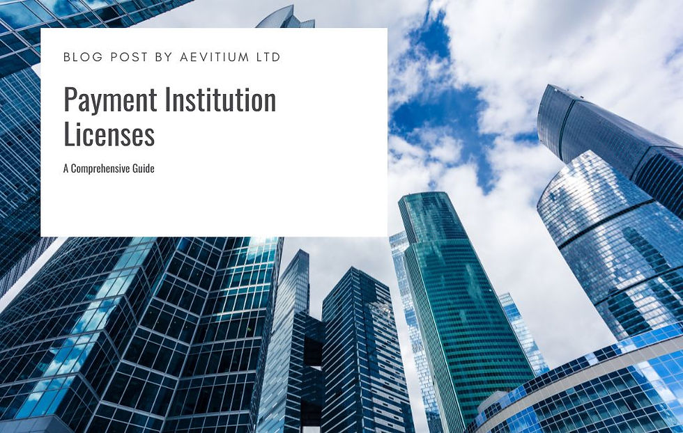 Best Practices for Obtaining Payment Institution Licences