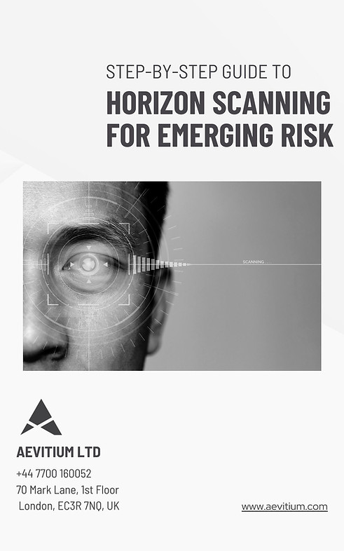 How to Identify Emerging Risks with Horizon Scanning | Aevitium LTD