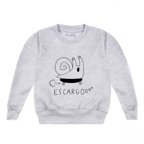 Escargoo Grey sweatshirt 2-3 years | website