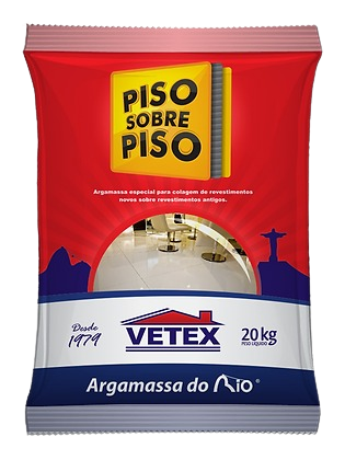 Argamassa Piso Sobre Piso Interno e Externo 20kg | VETEX