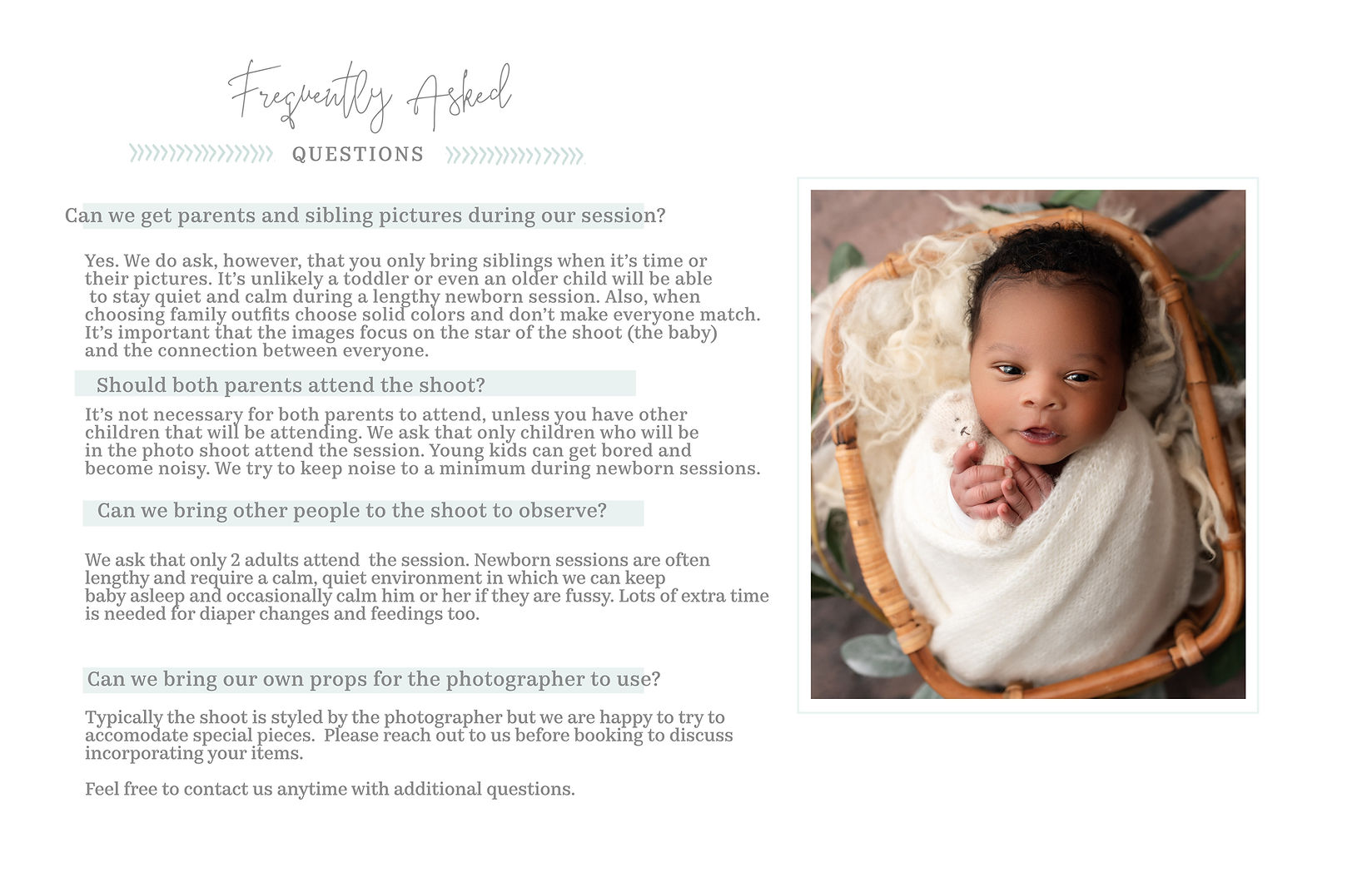 NEWBORN SESSION PREP GUIDE | newborn-photography