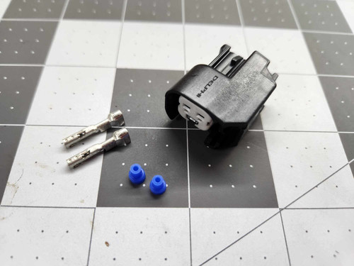 EV1/EV14 Injector Connector (Delphi GT-150 Series) | PJ’s Customs, LLC