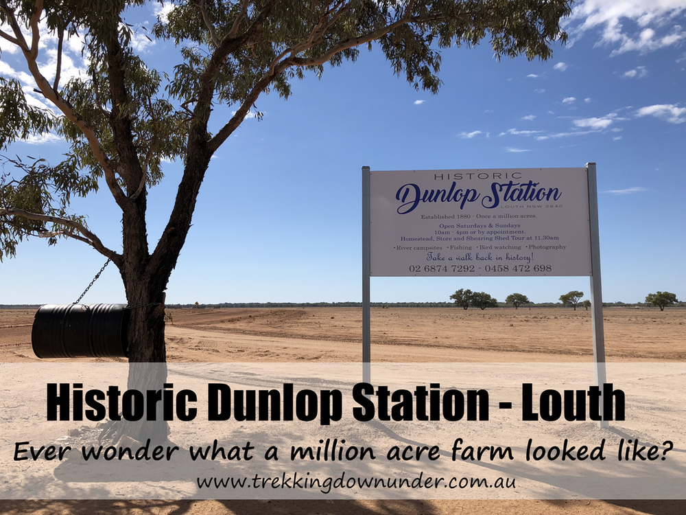 The Historic Dunlop Station - Louth NSW