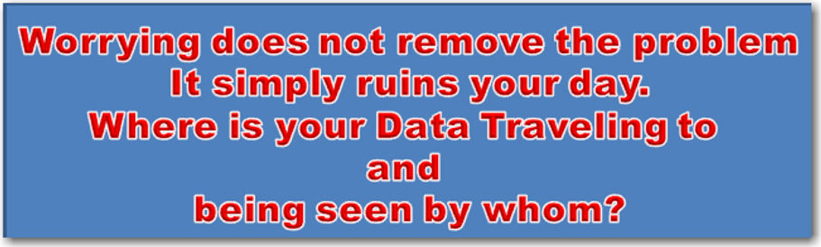 Where is your data going?