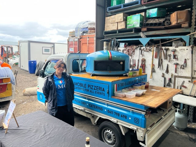 Mobile Pizza Catering for Mobile Truck Drivers in Melbourne