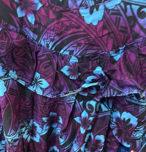 Torres Strait Blue Purple Two Tone Dress | The Island Store