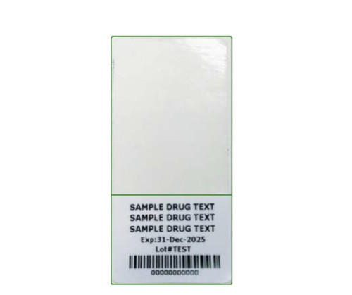 Auto-Wrap Syringe Label/Flag | Midwest Medical