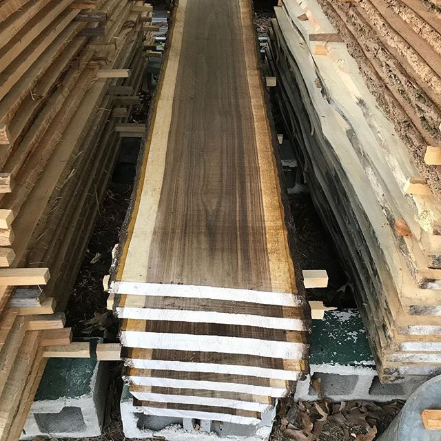 Still stacking walnut! #agoodproblemtoha