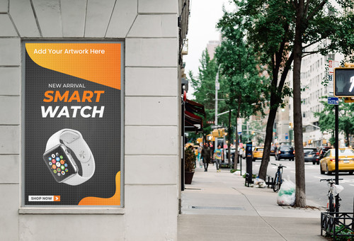 See Through Window Decals / Custom Perforated Window Sign | USA