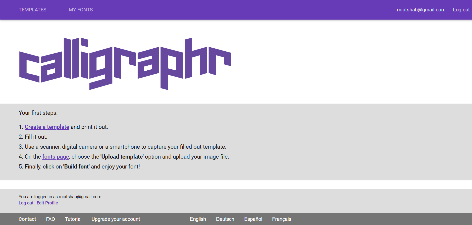 How to Turn Your Handwriting into a Font Using Calligraphr