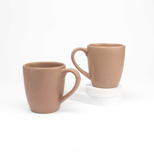 Fire Mug - Set of 2 Recycled Ceramic Mugs | Earth Tatva