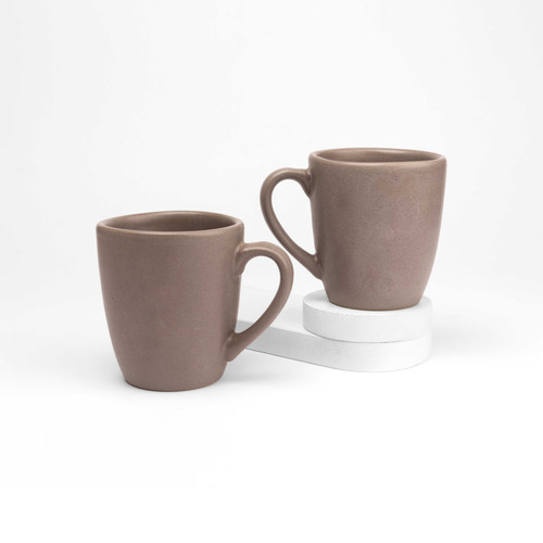 Rock Mug - Set of 2 Recycled Ceramic Mugs | Earth Tatva