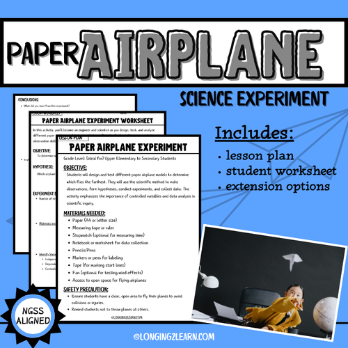 Scientific Method in Action: Paper Plane Experiment | Longing 2 Learn