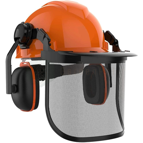 GardenPal Industrial Forestry Safety Helmet and Hearing Protection ...