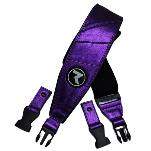 RAVEN STRAPS Signature Silva 2.5" Metallic Purple | Raven Straps