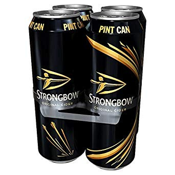 Strongbow Pint Cans 4x568ml | Drinkster