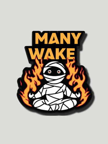 Fuego Sticker | MANY WAKE