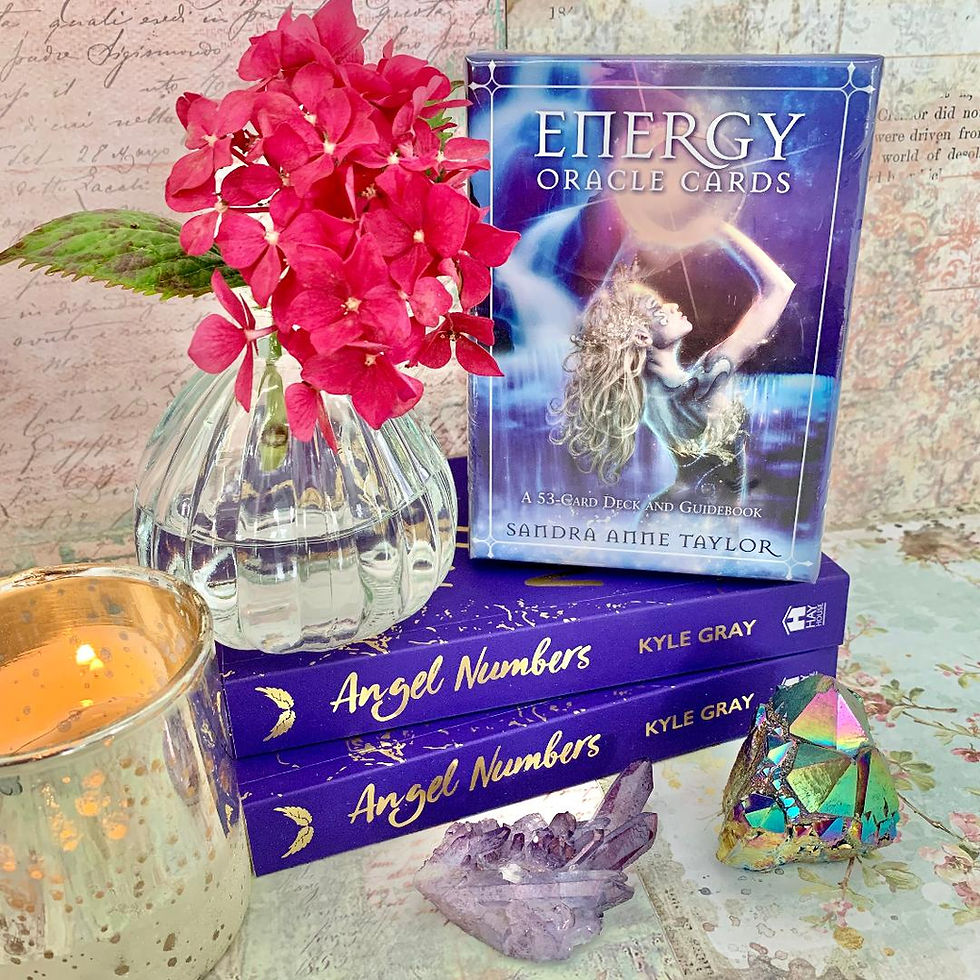 Energy Oracle Deck | Crystalight Candles