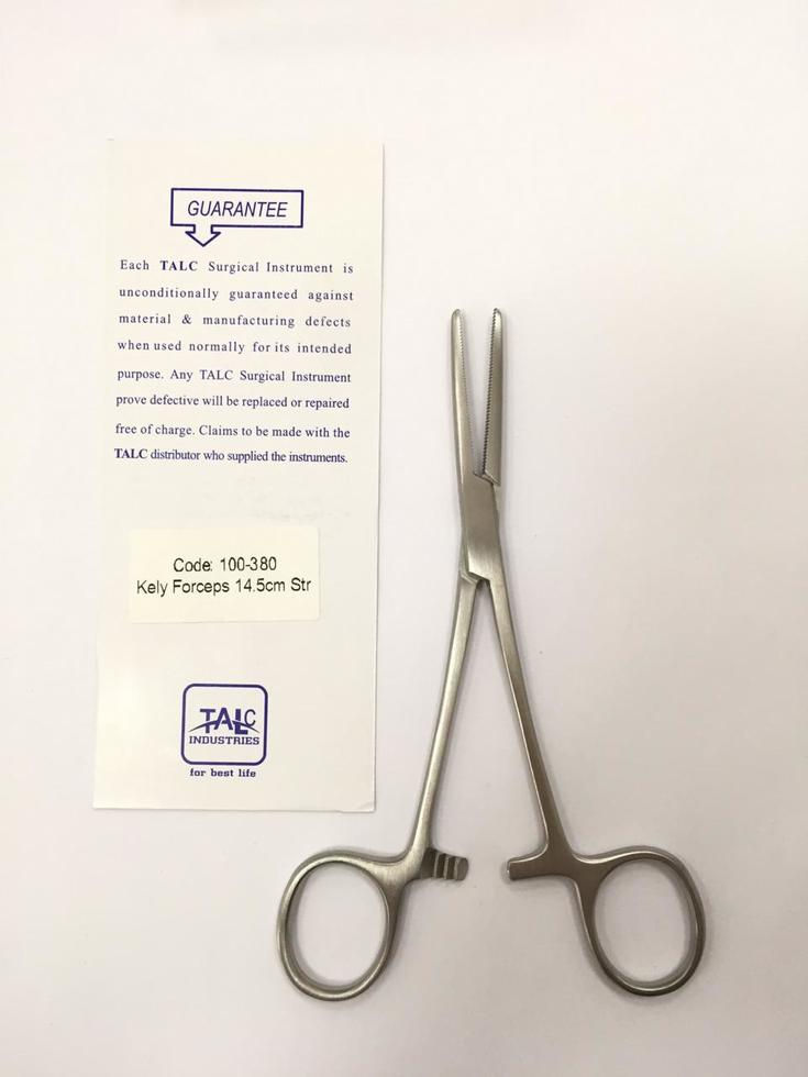 Pinza Kelly Recta 14,5cm | Comercial Cpa