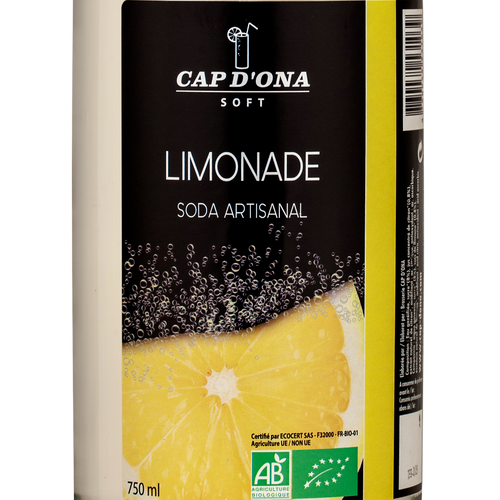 CAP D'ONA soft Limonade BIO - 6x75cl | Capdona