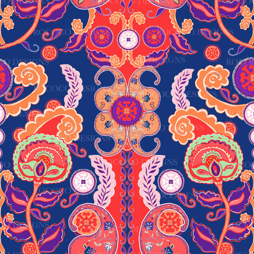 Exotic Batik Fusion | Rococodesigns