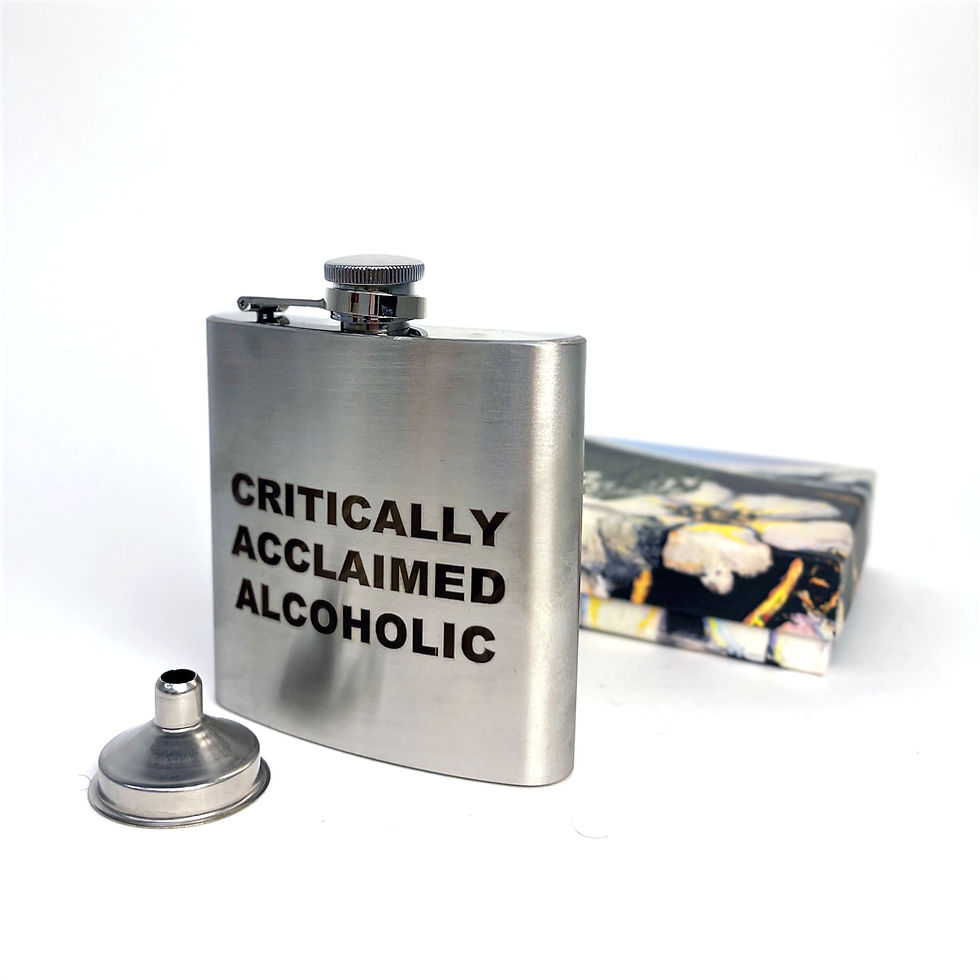 Certified Alcoholic - Flask | The Why Not Gallery