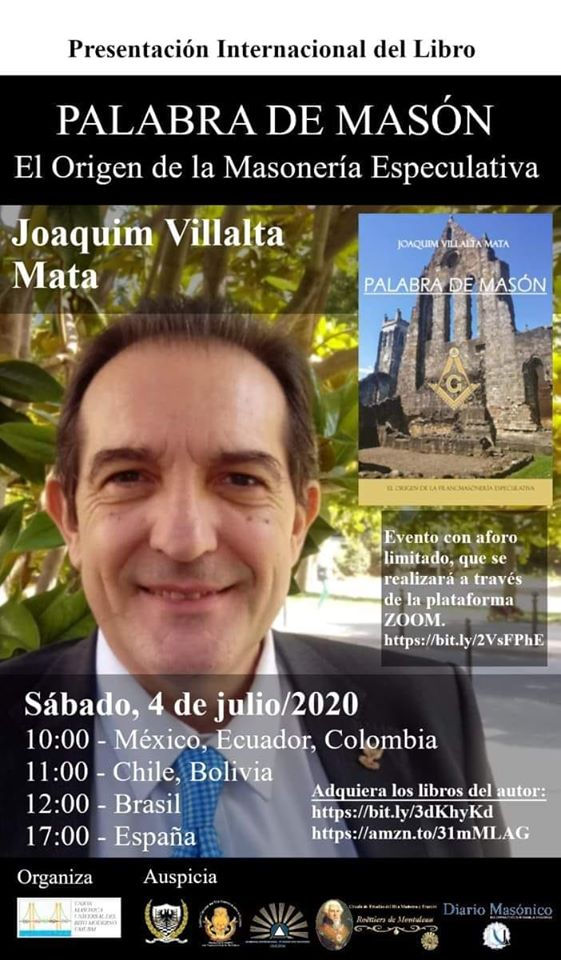 Masonería - Presentación Mundial Libro “La Palabra de Masón. El origen ...