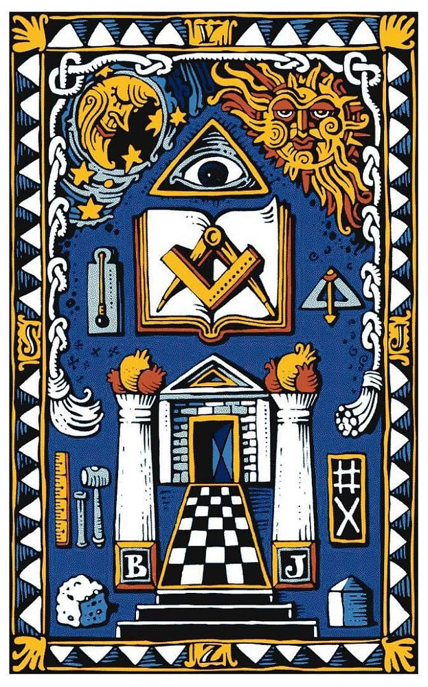 BLUE, A MASONIC COLOR