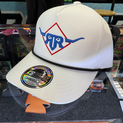 Race Ranch - RWB Diamond White Rope Hat H09 | Race Ranch