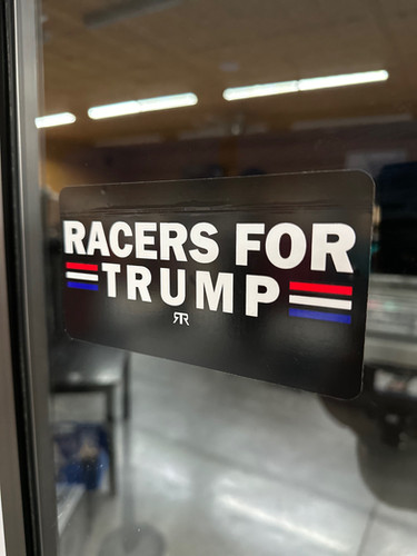 Racers for Trump decal | Race Ranch